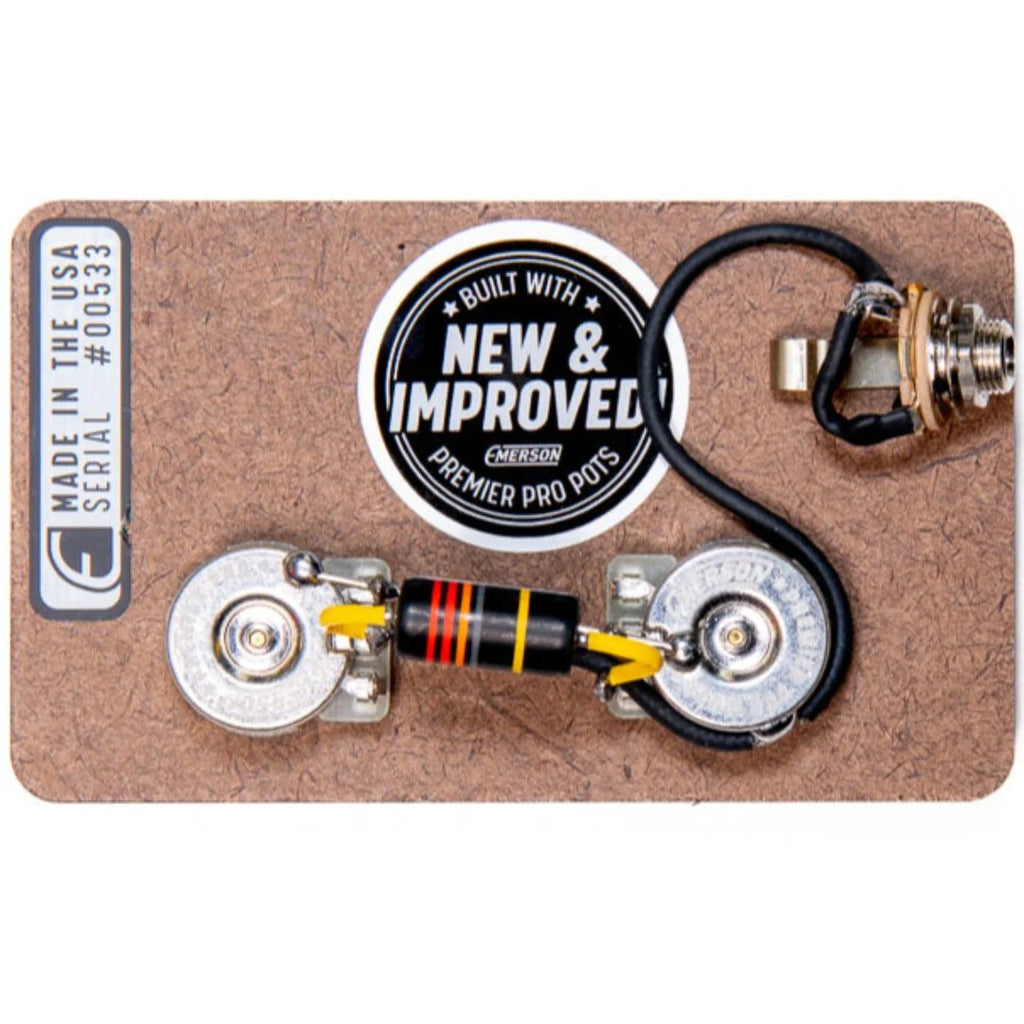 Emerson Custom Les Paul Junior Prewired Kit Premier Pro Pots — Vision ...