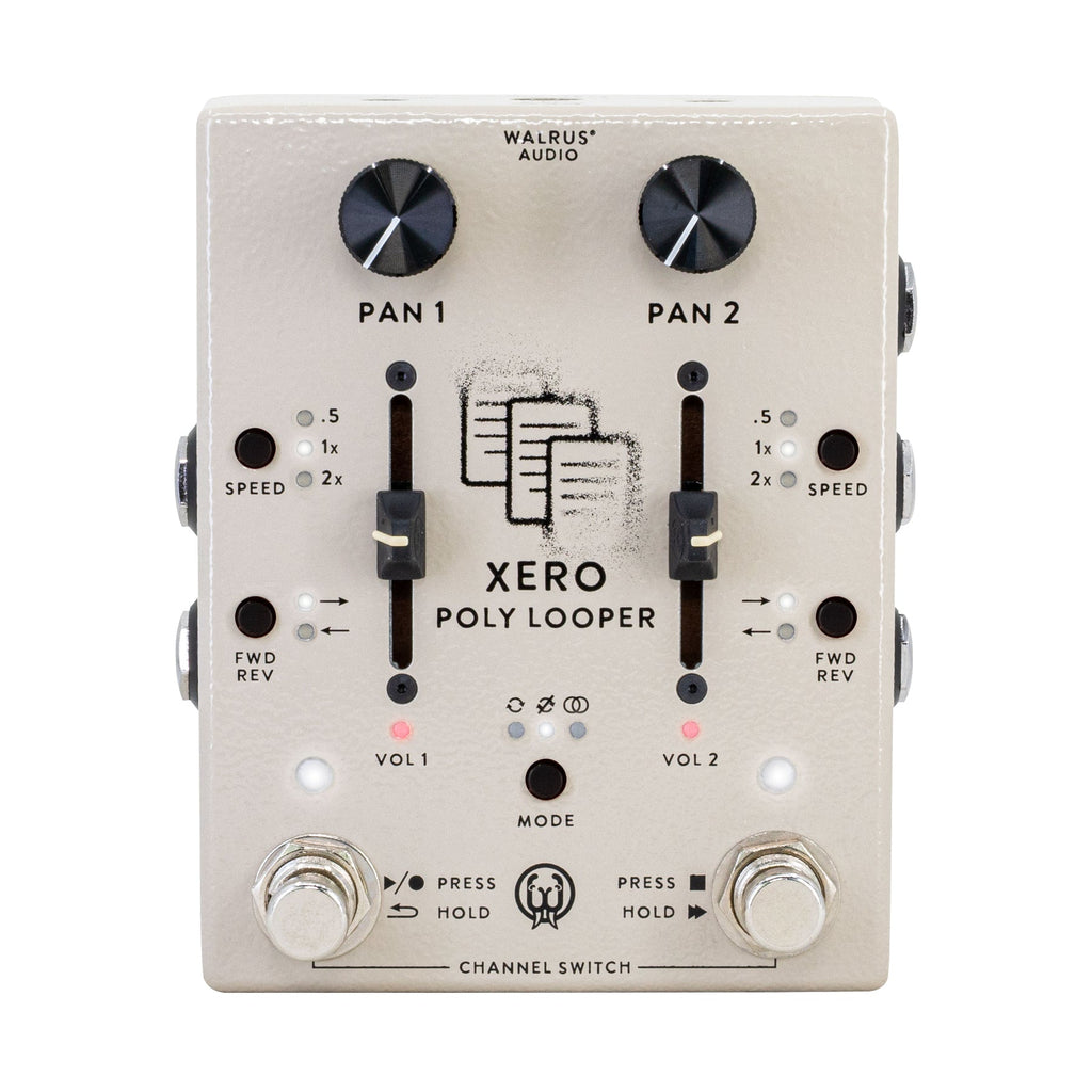 Walrus Audio Xero Polylooper Pedal Cream — Vision Guitar