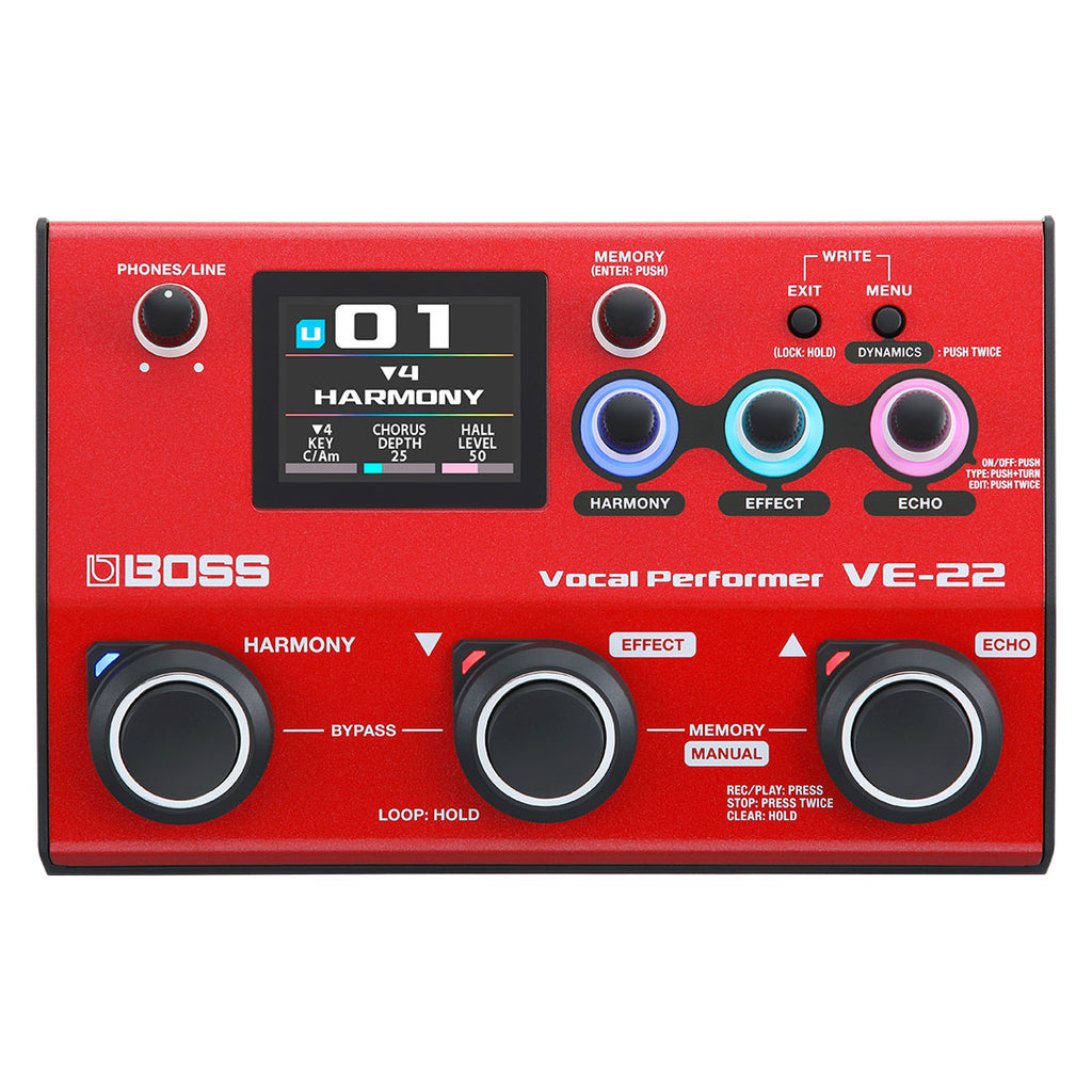 Boss VE-22 Vocal Performer — Vision Guitar