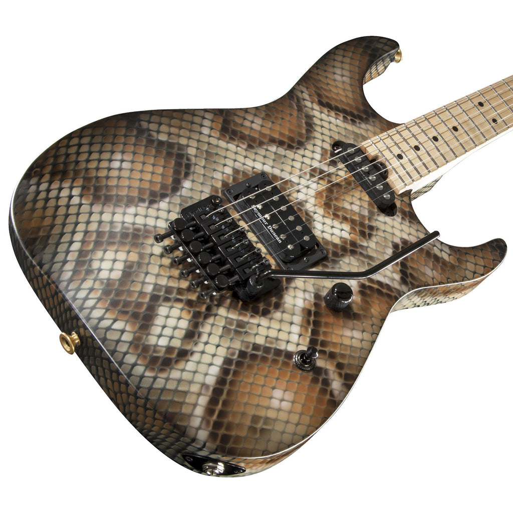 Charvel Warren DeMartini USA Signature Snake Maple Snakeskin 286919700 ...