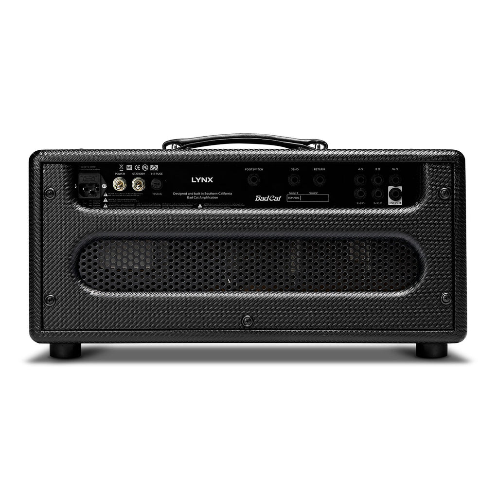 Bad Cat Lynx Head 50w EL34 2-Channel Amplifier — Vision Guitar