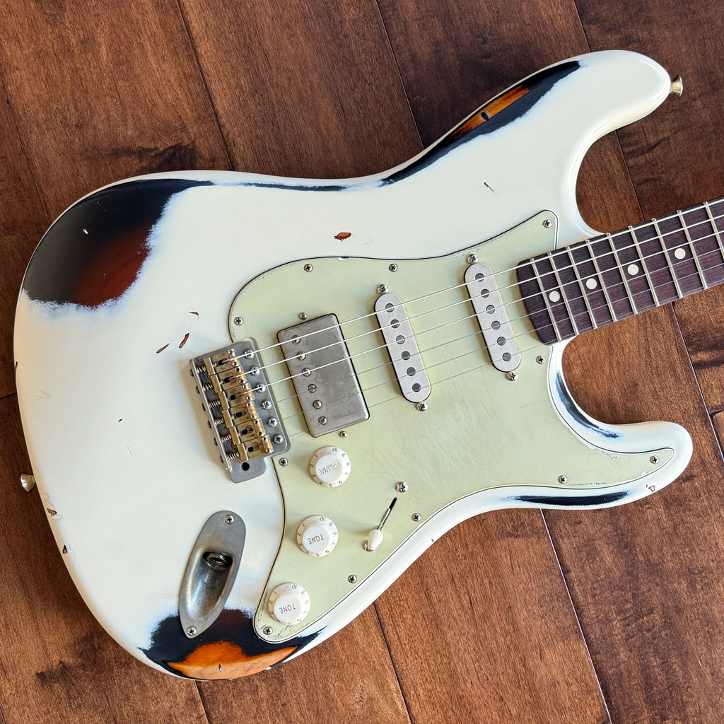 Nash Guitars Model S-63 Aged Sonic Blue Lacquer | Vision Guitar
