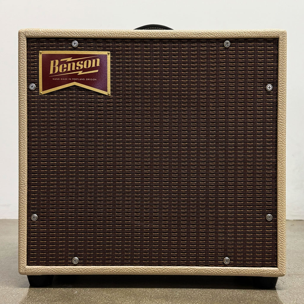 Benson Amps 5w Vinny Reverb Combo Power Scaling Blonde/Oxblood — Vision ...