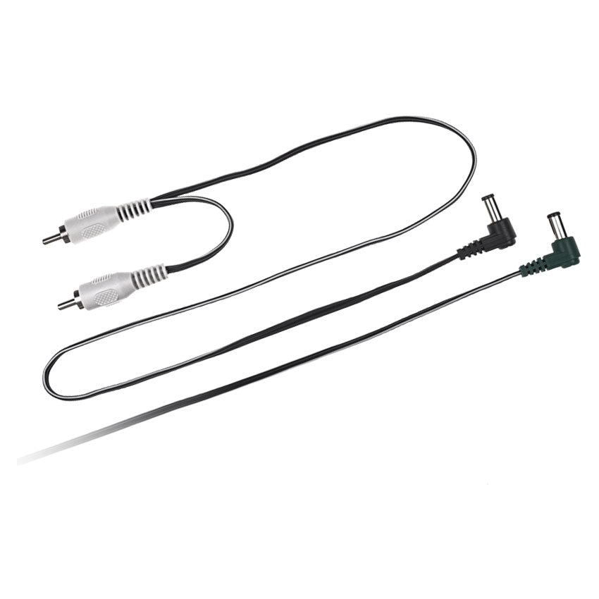Cioks Stack Flex Center Negative DC plug 50cm / 20″ | Vision Guitar
