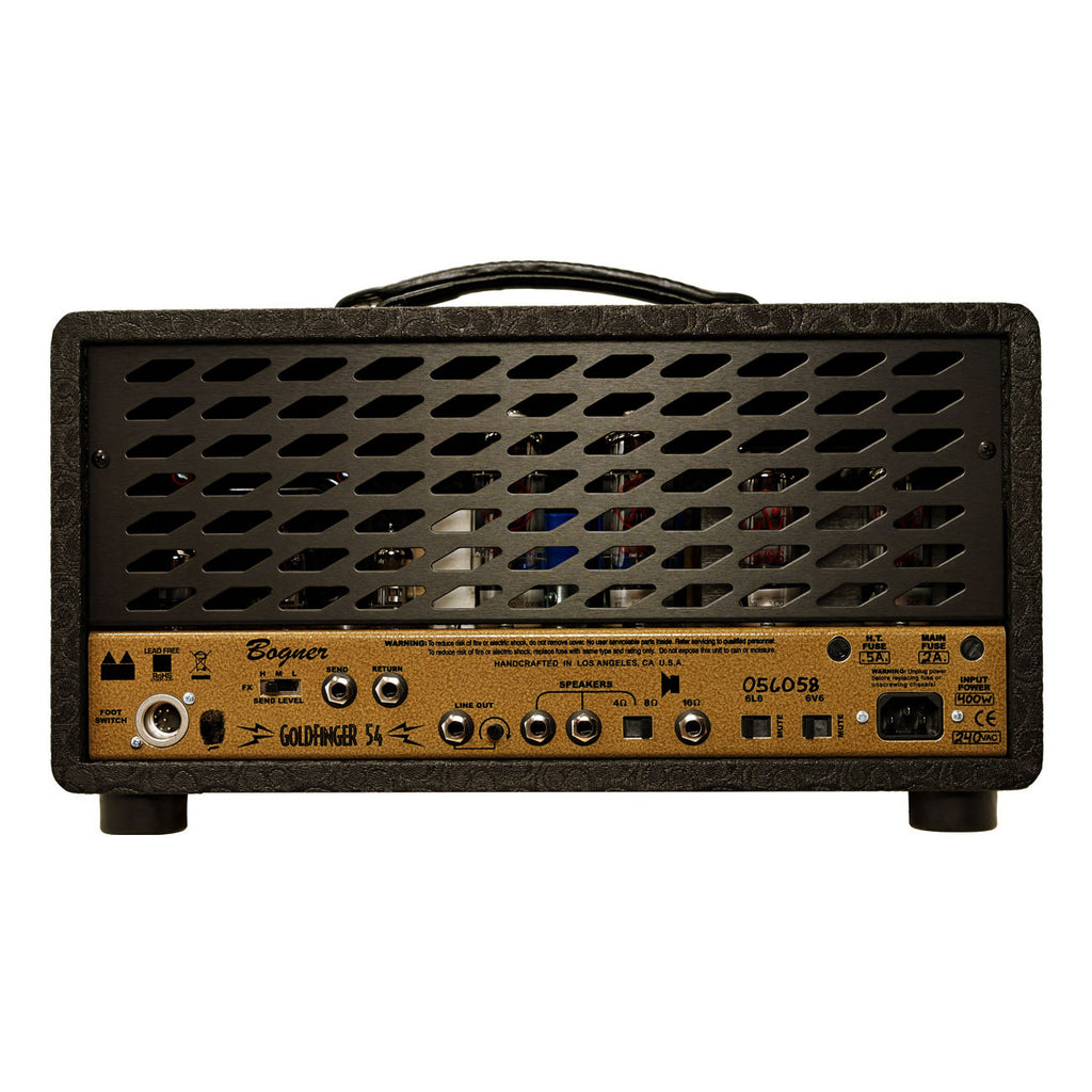 Bogner Amplification Goldfinger 54 Phi 66 Watt Head — Vision Guitar