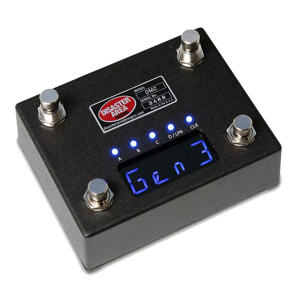 Disaster Area DMC-4 Gen3 Compact MIDI Foot Controller | Vision Guitar