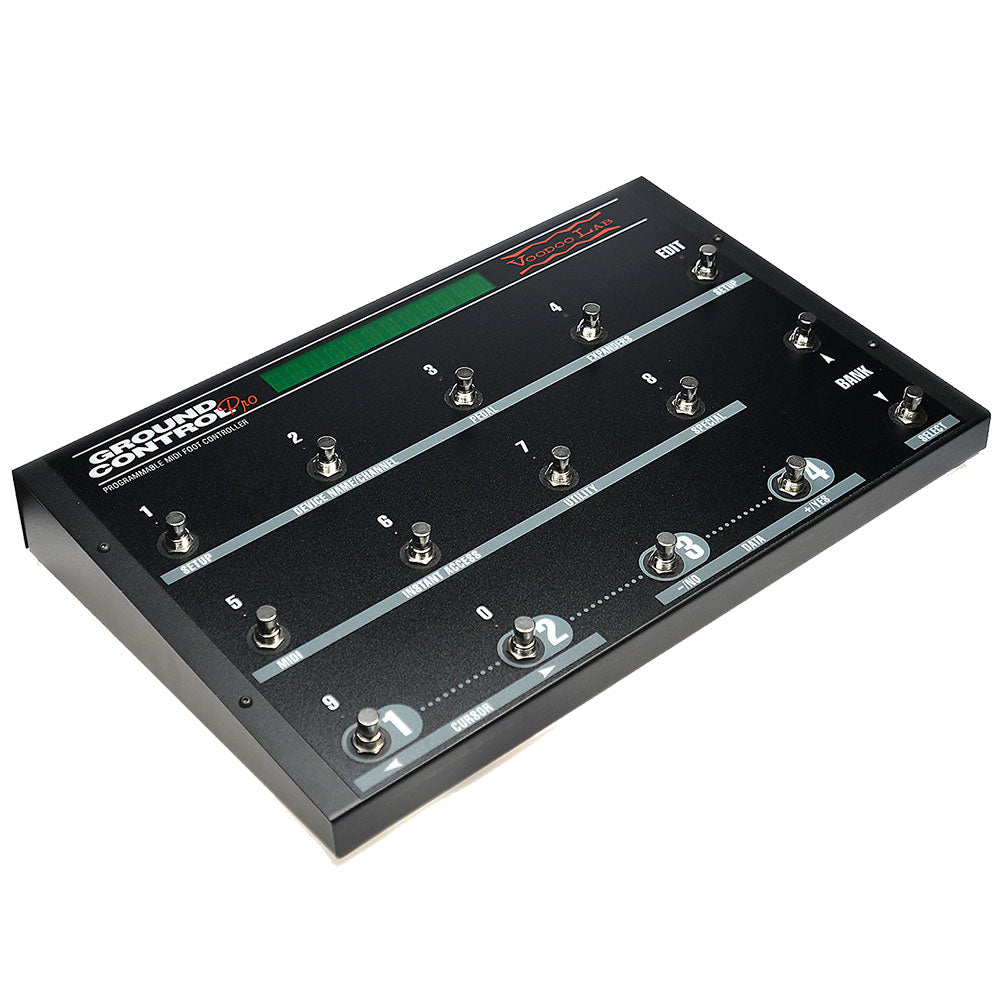 Voodoo Lab Ground Control Pro MIDI Foot Controller | Vision Guitar