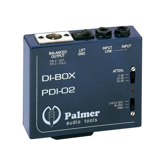 Palmer Audio Tools PDI-02 Active DI Box | Vision Guitar