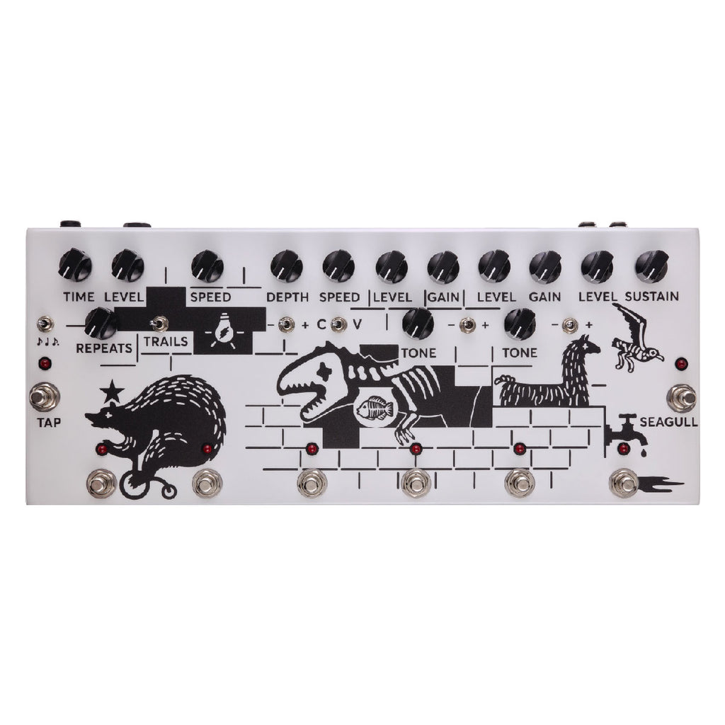 Jam Pedals Pink Flow Multi-Effect Pedalboard | Vision Guitar