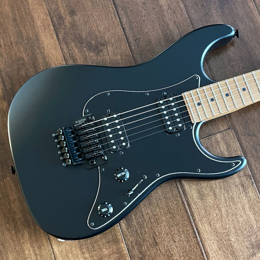 Suhr Custom Standard Electric Guitar Black Satin Roasted Maple Neck 71 ...