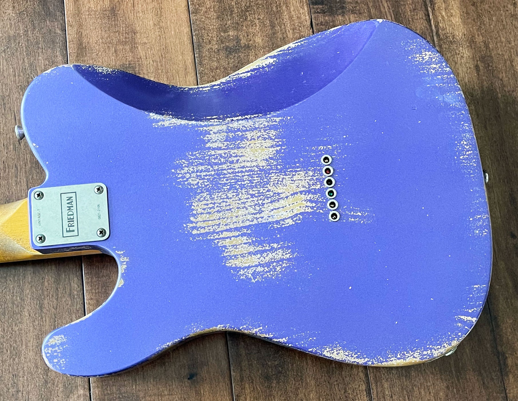 Friedman Vintage T Electric Guitar Aged Candy Yellow | Vision Guitar