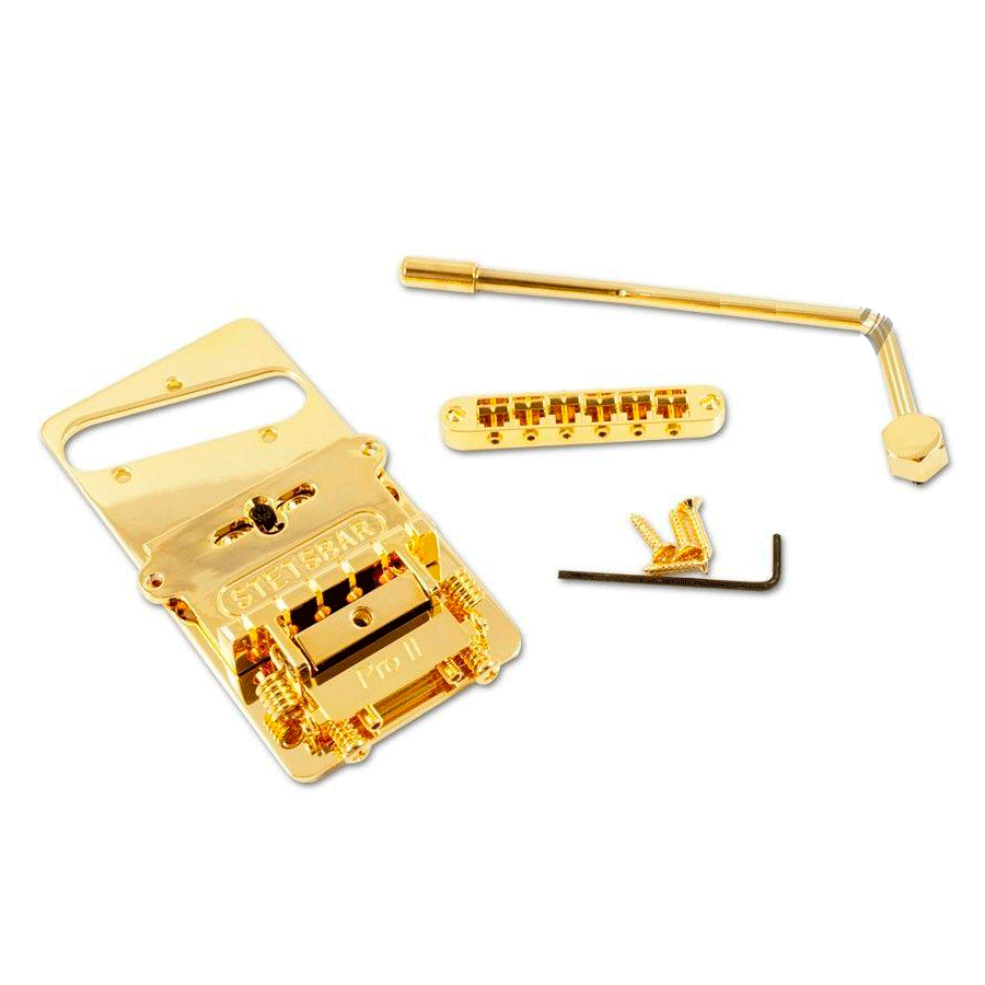 Stetsbar PRO II Tremolo System For Telecaster Gold | Vision Guitar