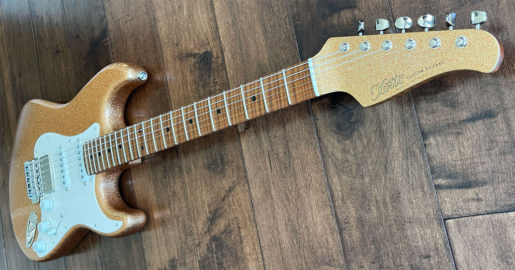 Xotic XTC-1 Namm 2020 Spalted Maple Electric Guitar | Vision Guitar